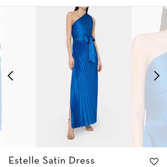 Milly | Dresses | Milly Estelle Satin Oneshoulder Dress | Poshmark